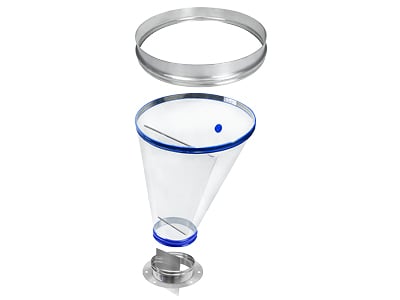 Venting Surge Hopper Spigot | BFM® fitting